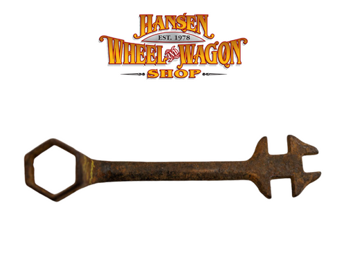 Antique Buggy Hex Nut Axle Wheel Wrench - Hansen Wheel and Wagon Shop