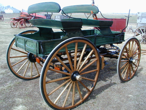Traditional Mountain Wagon - Custom Build - Hansen Wheel and Wagon Shop