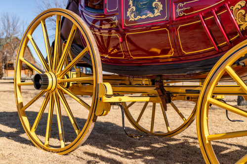 Western Heavy Concord Mail Coach- SOLD - Hansen Wheel and Wagon Shop