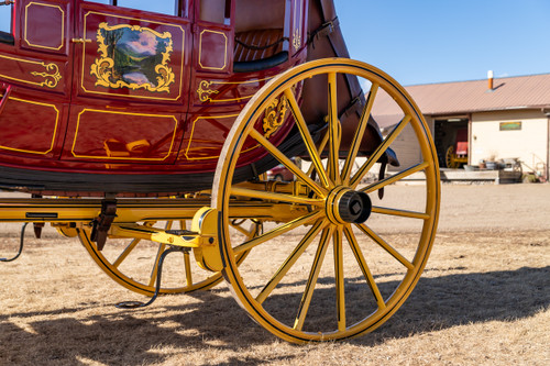 Western Heavy Concord Mail Coach- SOLD - Hansen Wheel and Wagon Shop