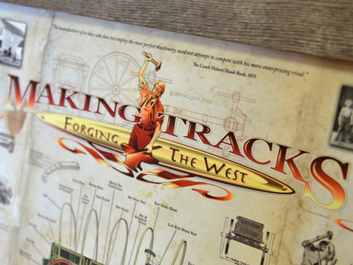 Making Tracks Art Print - Hansen Wheel and Wagon Shop