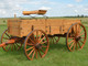 Rustic Western Display Wagon - Hansen Wheel and Wagon Shop