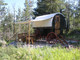 Cabin Style Sheep Wagon - Custom - Hansen Wheel and Wagon Shop