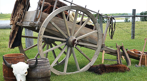Red River Cart-A Study of History - Hansen Wheel and Wagon Shop