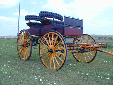 Spring Wagon/Democrat Wagon - Custom Build - Hansen Wheel and Wagon Shop
