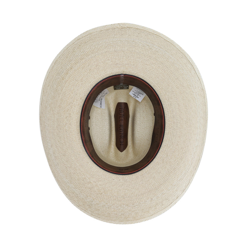 ELLIS 15X COWBOY WHITE PALM HAT