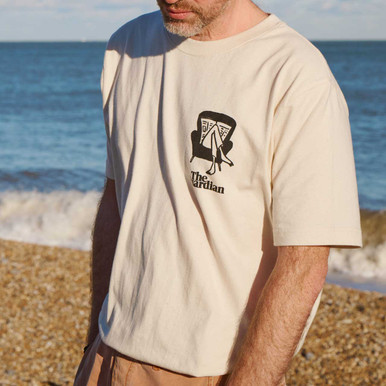 Guardian Reader T-Shirt Natural Raw