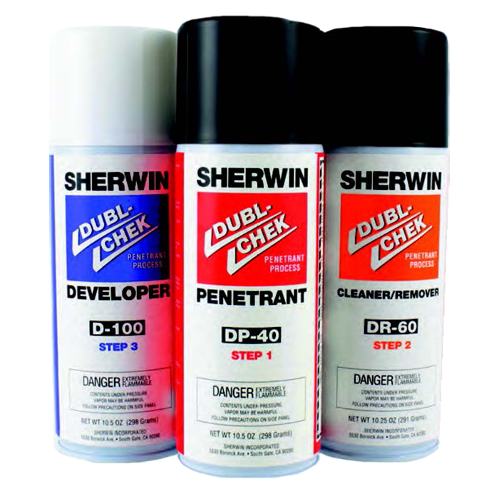 Penetrant (Dye) Testing (LPI) - Penetrant Materials - Penetrant Test ...