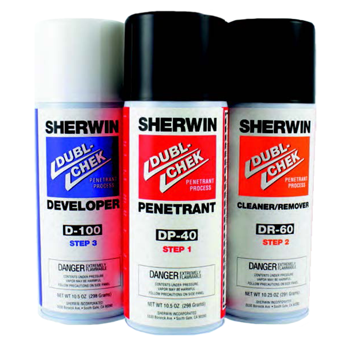 Penetrant (Dye) Testing (LPI) - Penetrant Materials - Penetrant Test ...