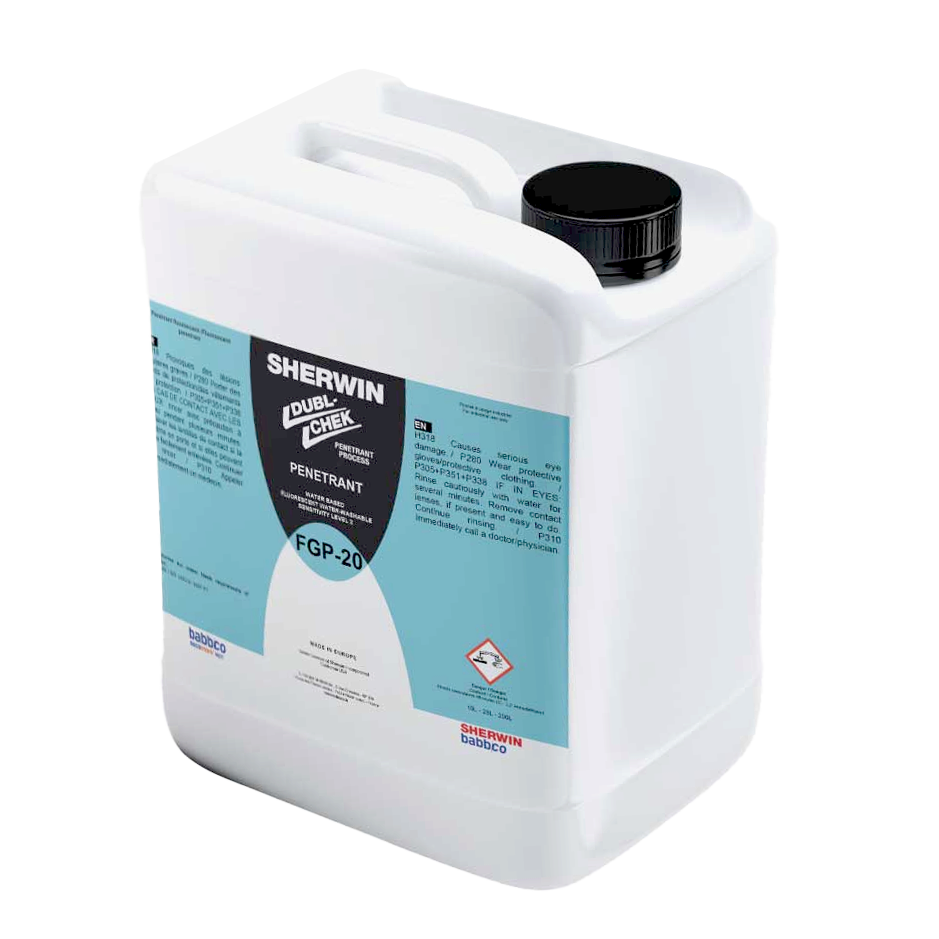 Penetrant (Dye) Testing (LPI) - Penetrant Materials - Fluorescent Water ...