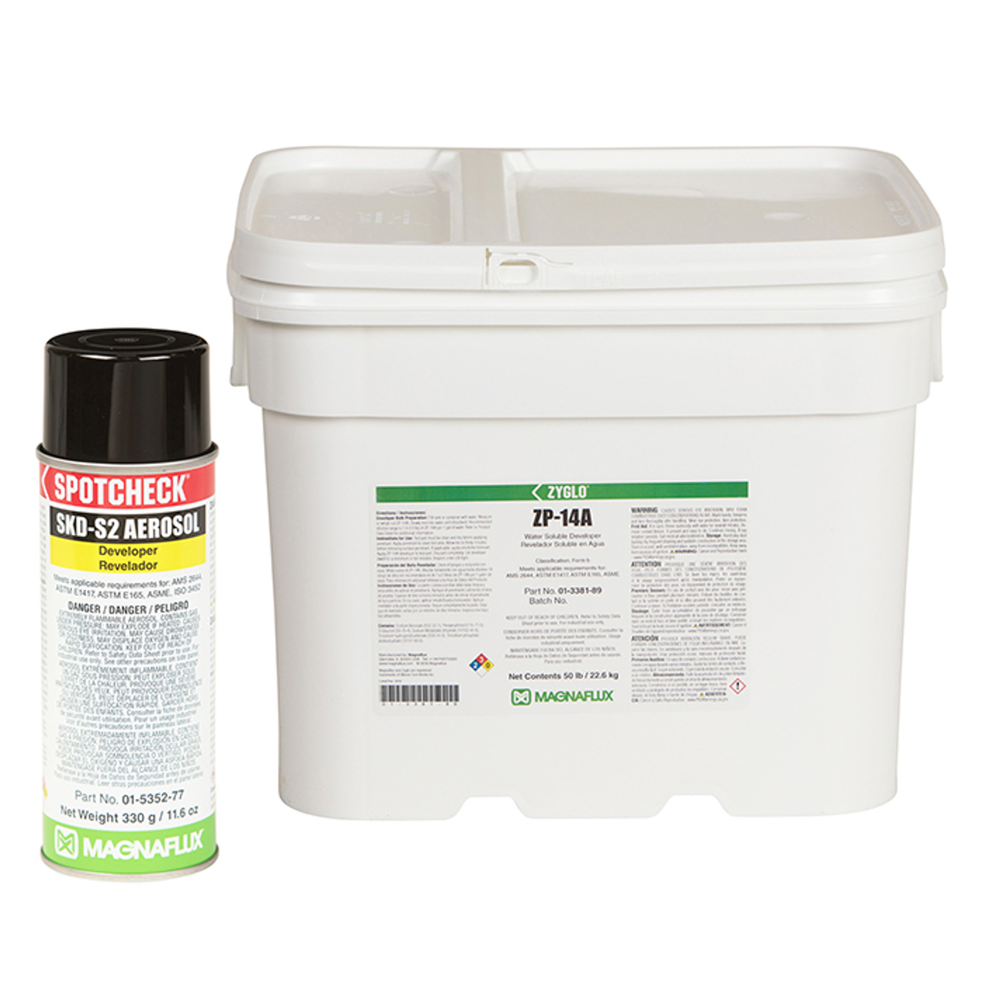 Penetrant (Dye) Testing (LPI) - Penetrant Materials - Developers ...