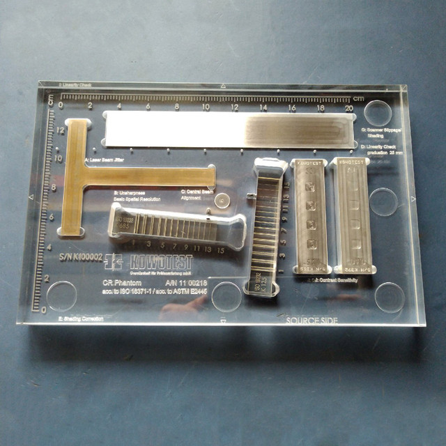 Radiography (X & γ Ray) - X-Ray - Image Quality - CR Phantoms - NDT ...