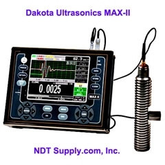 Ultrasonic Flaw Detection - Bolt Tension Monitors - Dakota Ultrasonics Max II - NDT Supply.com