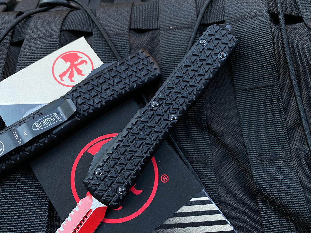 Microtech Ultratech | Sith Lord Edition Full Serrated | NTL