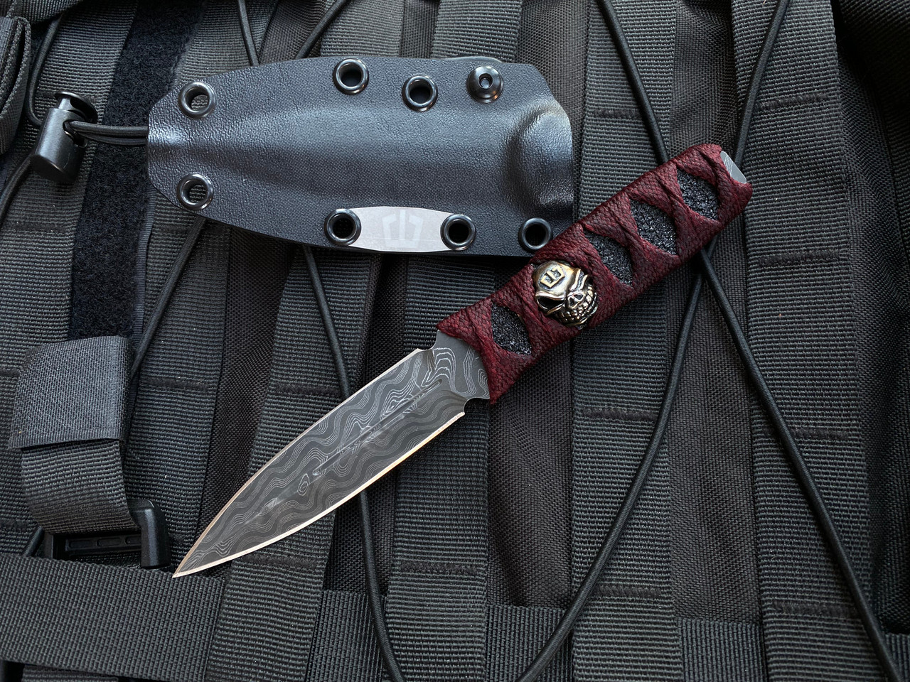 Microtech Combat Troodon Tactical Black Warhound Ntl