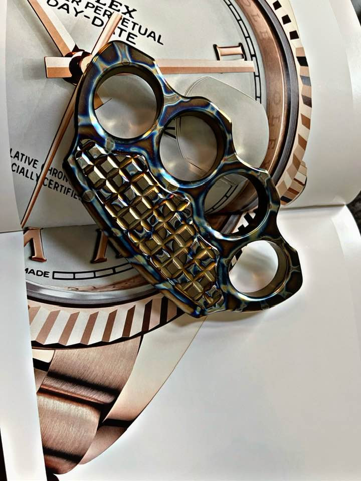 Marfione Custom Hand Tank Flamed Ti MCK Hand Tank