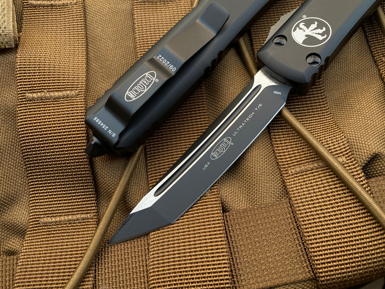 Microtech Ultratech T/E | Black Tactical | NTL
