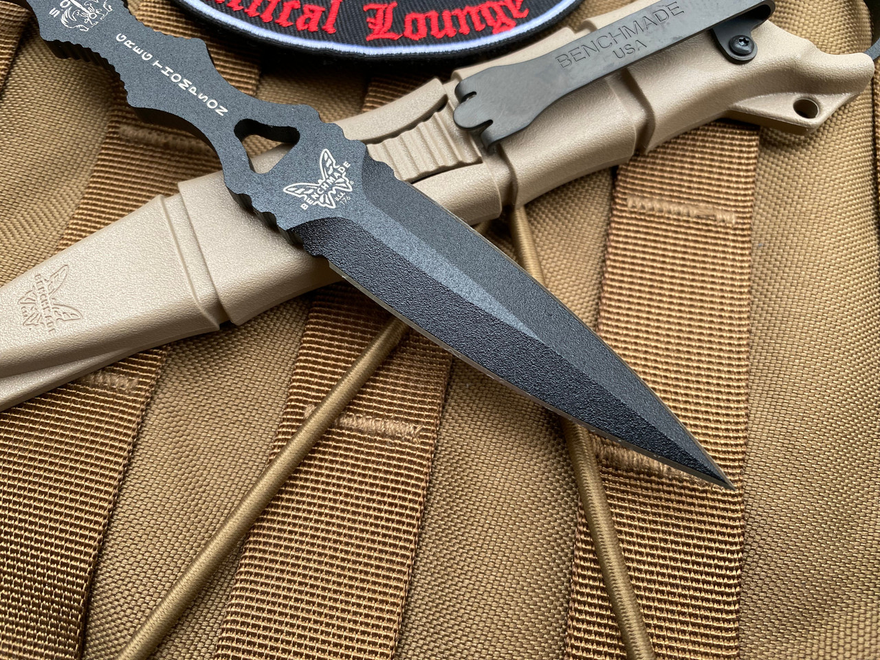 Benchmade SOCP Dagger | Black w/ Sand Sheath | NTL