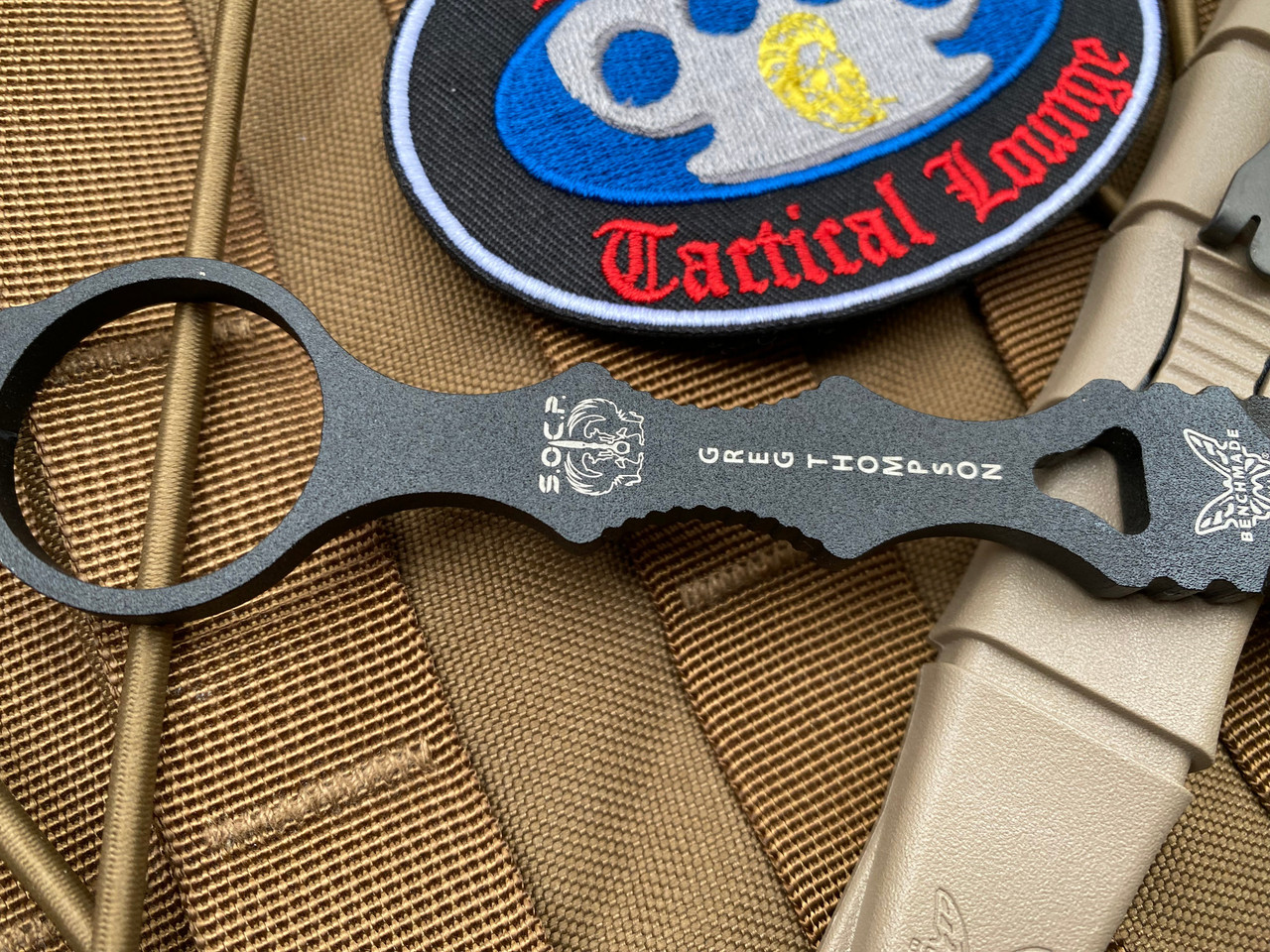 Benchmade SOCP Dagger | Black w/ Sand Sheath | NTL