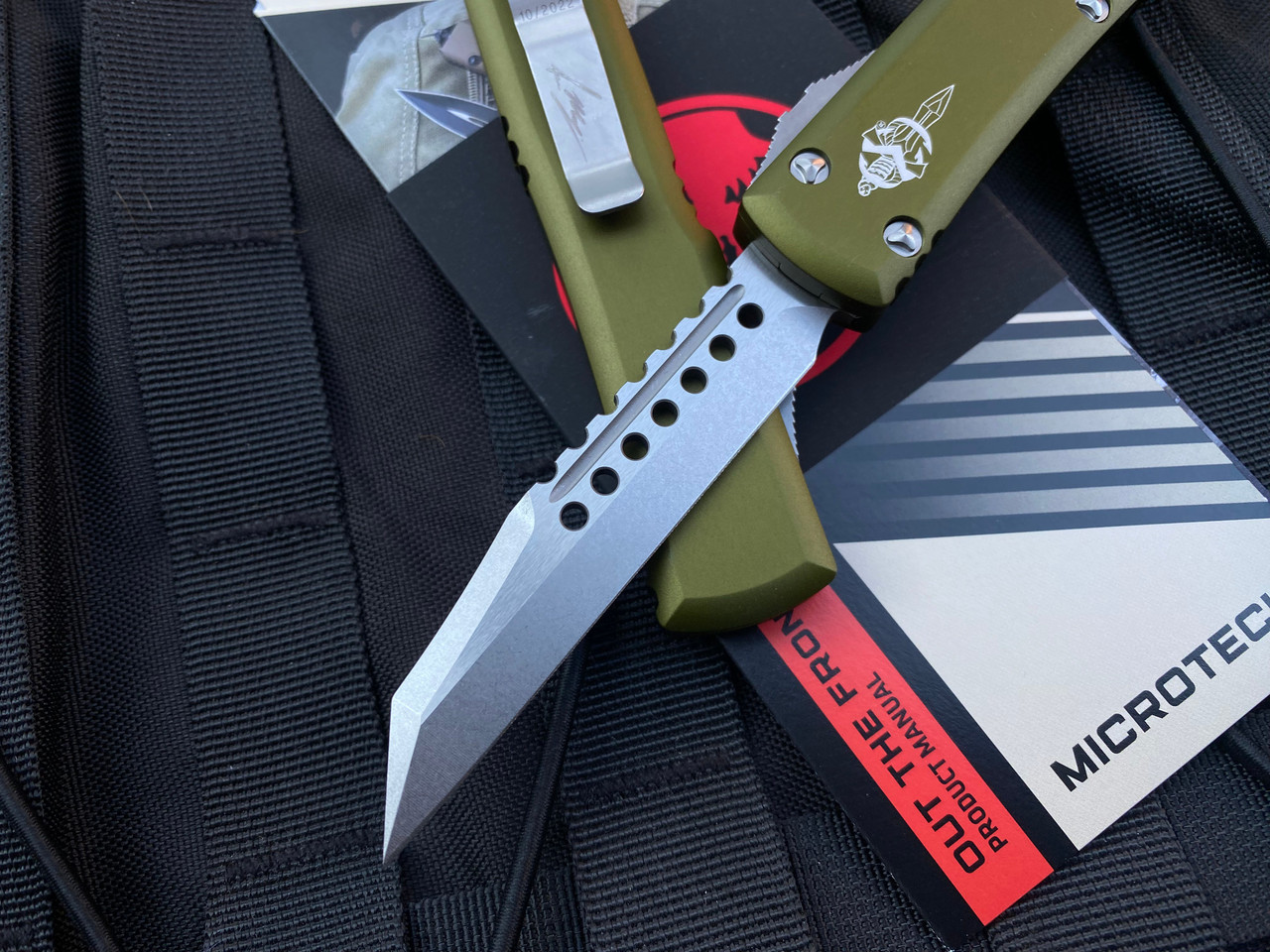 Microtech Ultratech | OD Green Warhound | NTL