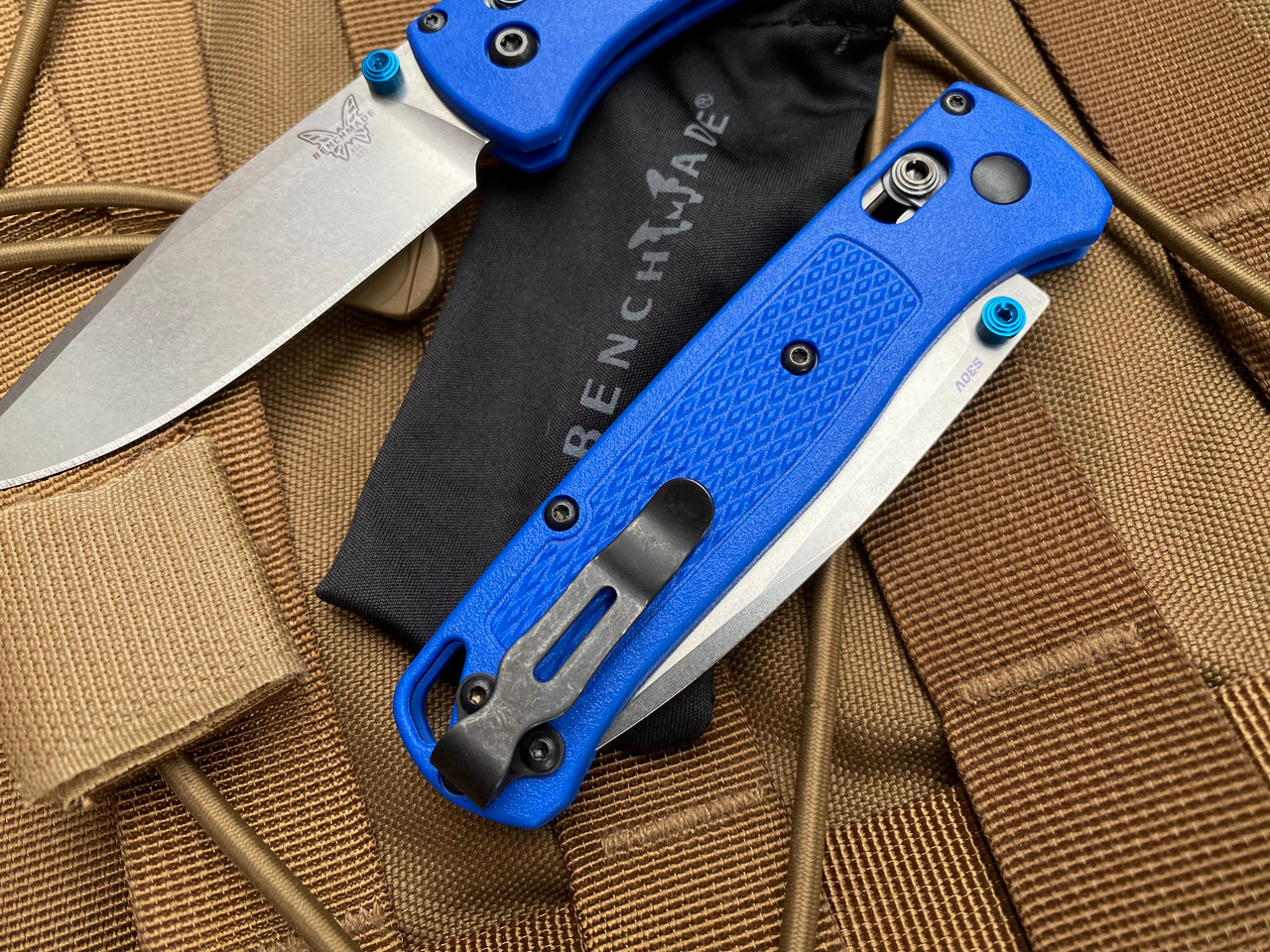 Benchmade Bugout | Blue Body - Satin Blade | NTL