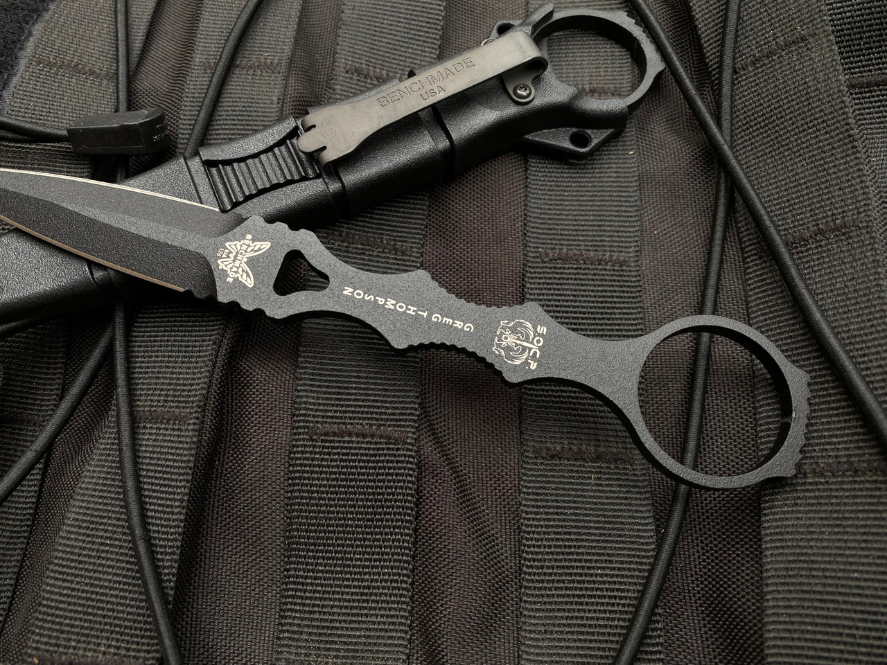 Benchmade SOCP | Black Fixed Blade | NTL