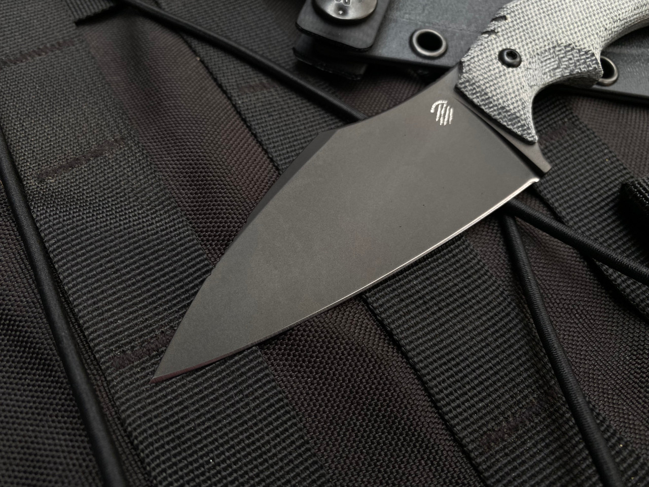 Bastinelli Foreigner | Black Micarta Scale - PVD Blade | NTL