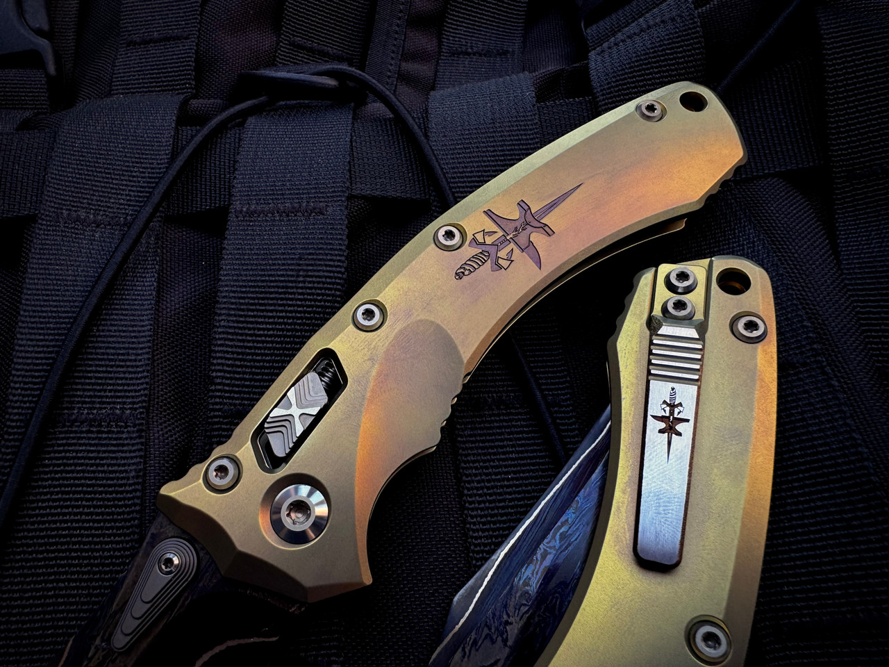 Marfione Custom Amphibian | Gold Ti Body Metroid Blade | NTL