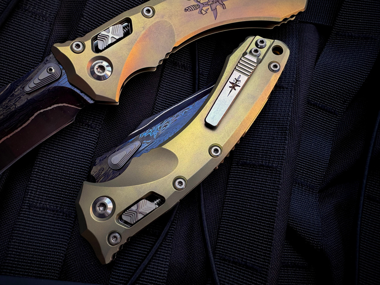 Marfione Custom Amphibian | Gold Ti Body Metroid Blade | NTL