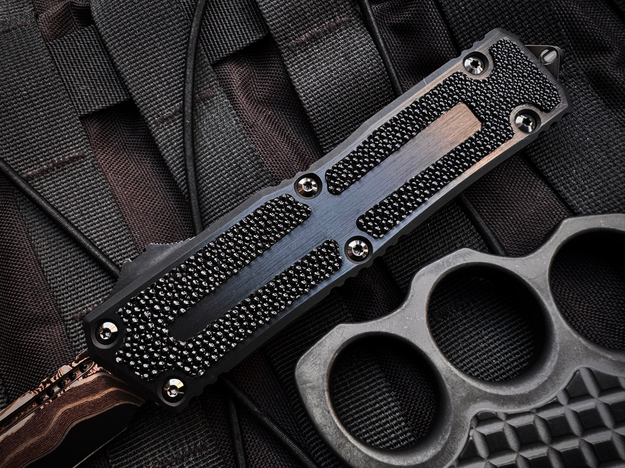 Marfione Select Scarab II Gen III T/E Stingray Skin Inlaid Black Hefted ...