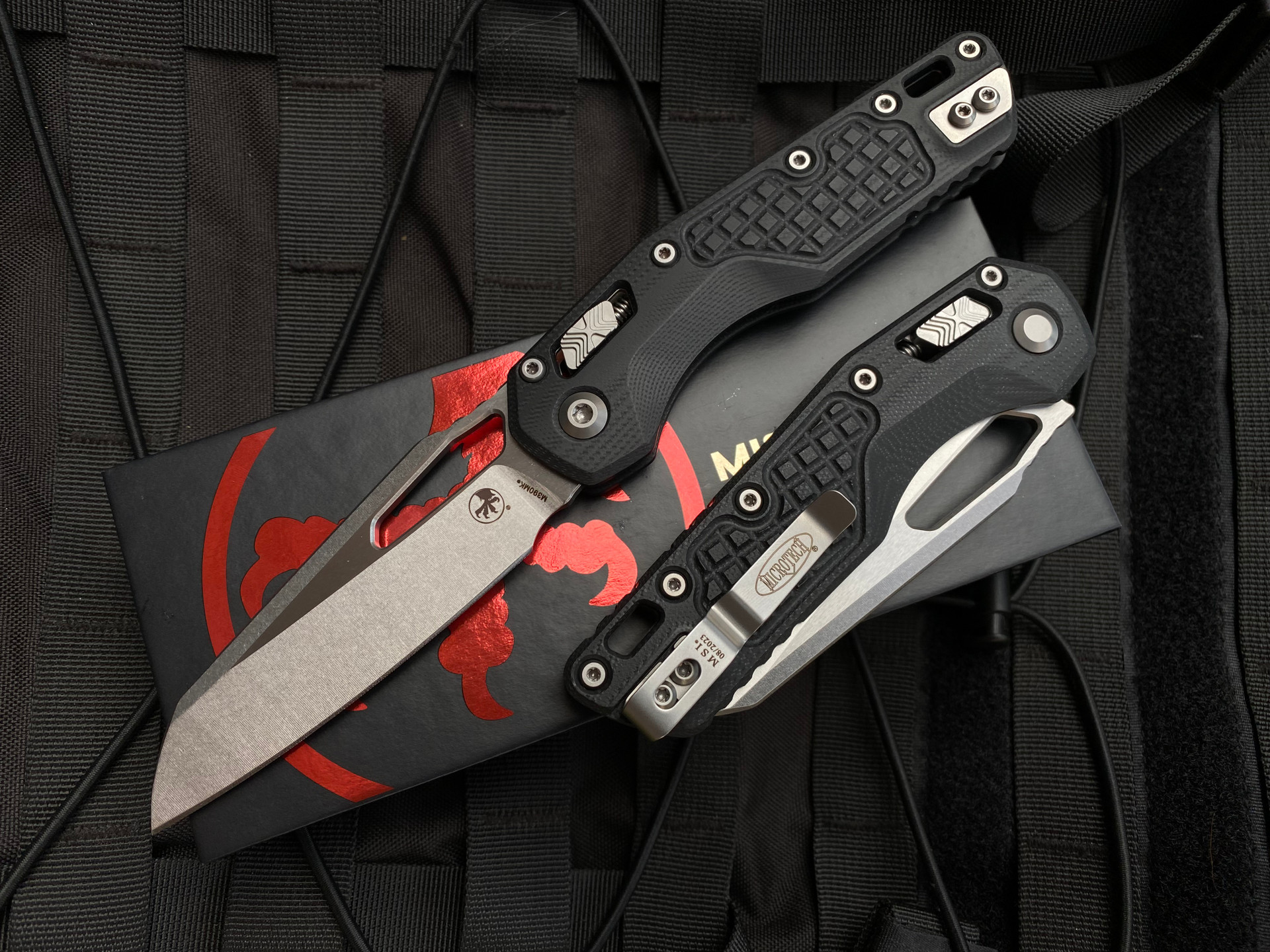 Microtech Msi Se Black Frag G10 Body Part Serrate Ntl