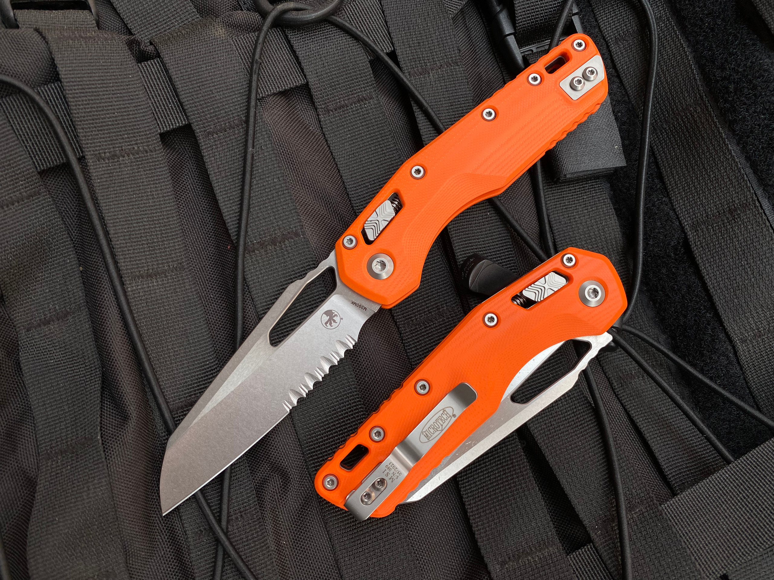 Microtech Msi Se Black Frag G10 Body Part Serrate Ntl