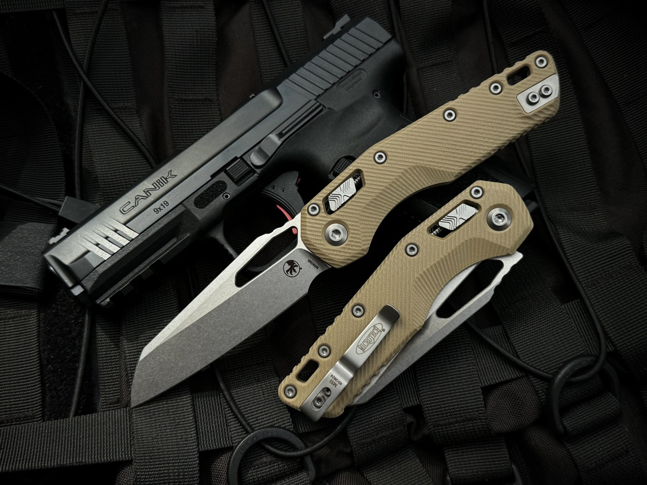 Microtech Msi Se Black Frag G10 Body Part Serrate Ntl