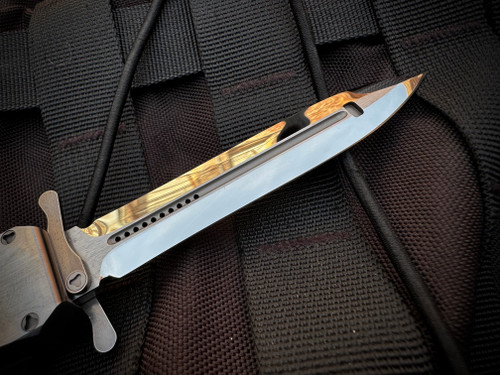 Marfione Custom Masterpiece S/A OTF Mastadon Ivory Inlaid, Satin ...