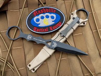 Benchmade SOCP Dagger | Black Fixed Plain Edge Blade | NTL