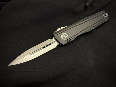 Microtech x SureFire Luminary Zero Blade Play OTF Black Aluminum Body w ...