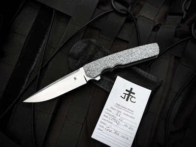 Jason Clark Custom Knives Model 56 Folder Titanium Frame and Grip Tech ...