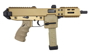 B&T GHM9 SD2 9mm 6.9" 1:10" Bbl Coyote Tan Pistol w/Print-X Titanium SD ...