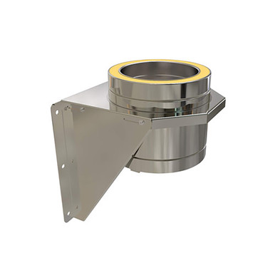 Support mural Ø 80 mm double paroi | Tubage Center