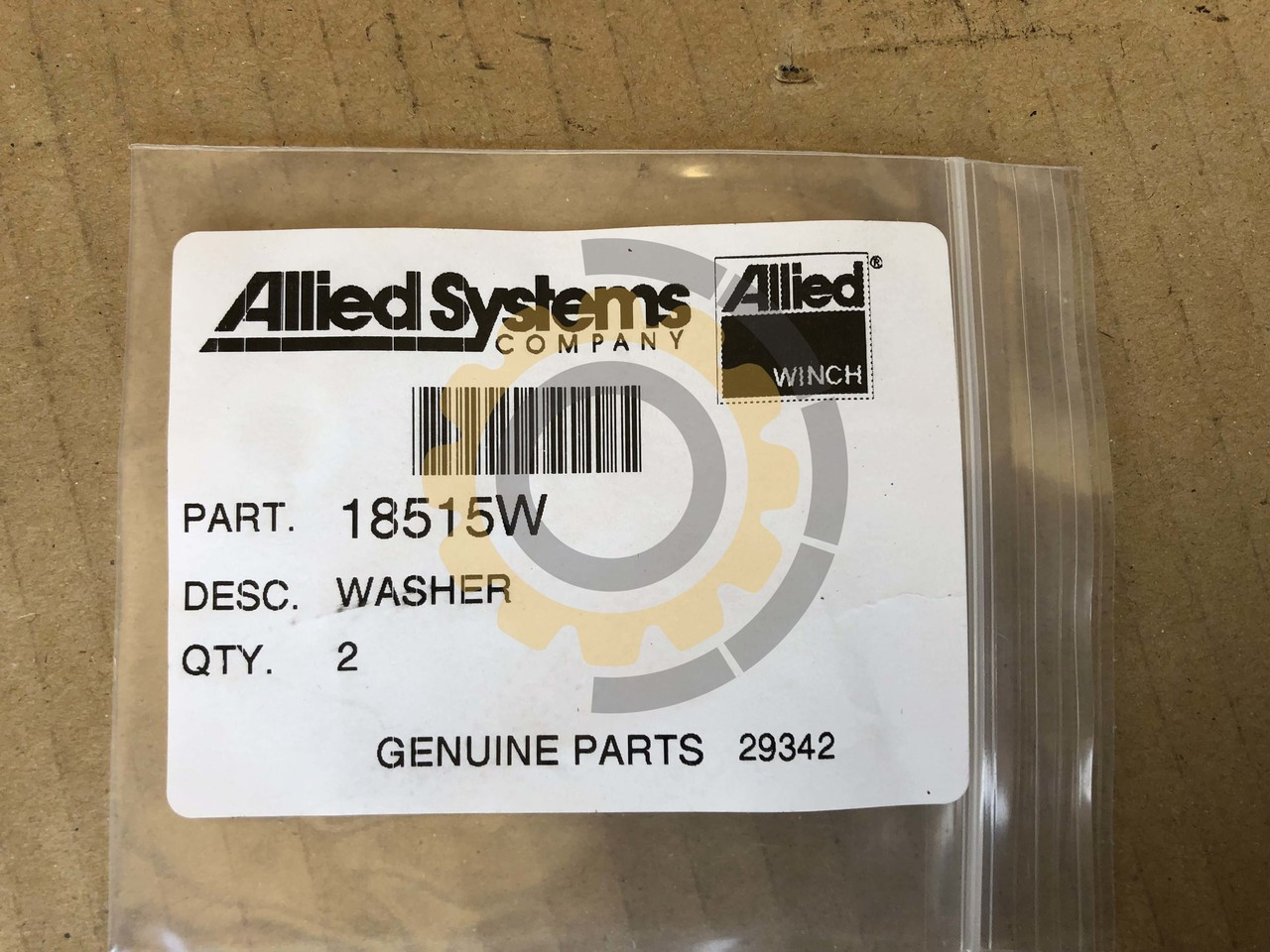 Allied Hyster W3C, W5C, W6F, W6G, W8L, W12E 18515W WASHER - Dozer Winch ...
