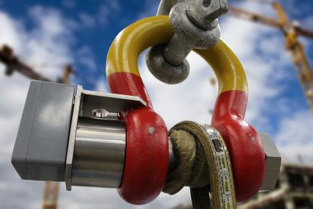 Smart Load Sensing Shackle for Dozer Winch