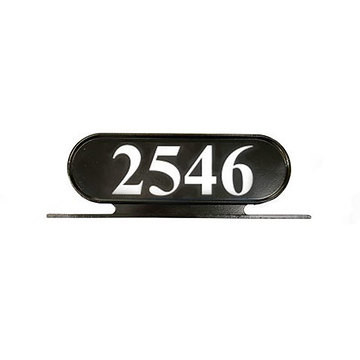 Williamsburg Number Plate #8 (Silver Vinyl Numbers) - Addresses of ...