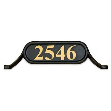 Mailbox Address Plates | Custom Mailbox Number Plates | Addresses of ...