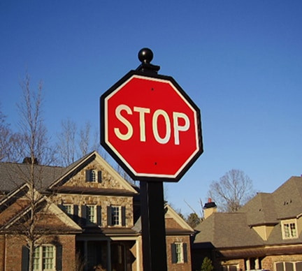 Atlanta Stop Sign Experts - Addresses of Distinction
