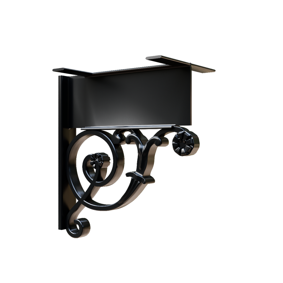 Mailbox Brackets | Decorative Mailbox Brackets | Addresses of Distinction