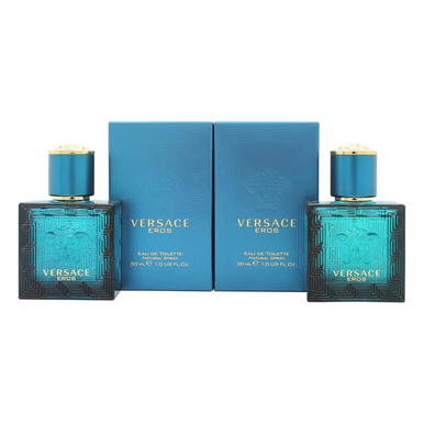 Versace Eros Duo Gift Set Mens Fragrance