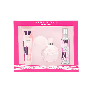 Ariana Grande Sweet Like Candy 3PCS EDP Gift Set for Ladies