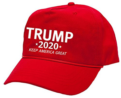 Political Trump 2020 Keep America Great Embroidered Rope Hat Red ...