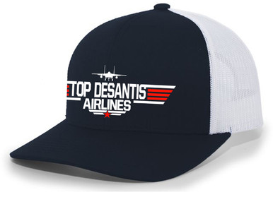 Top Desantis Airlines Mens Trucker Hat Patriot Pride Embroidered Hat ...
