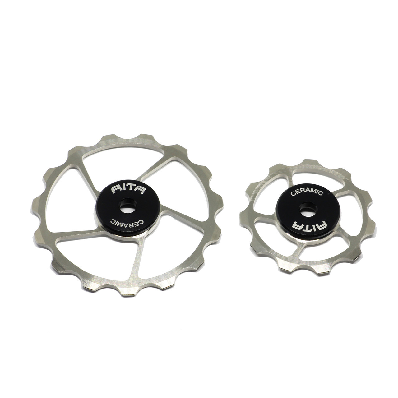 Oversize Ceramic Titanium 11T+15T Jockey Wheel/Pulley